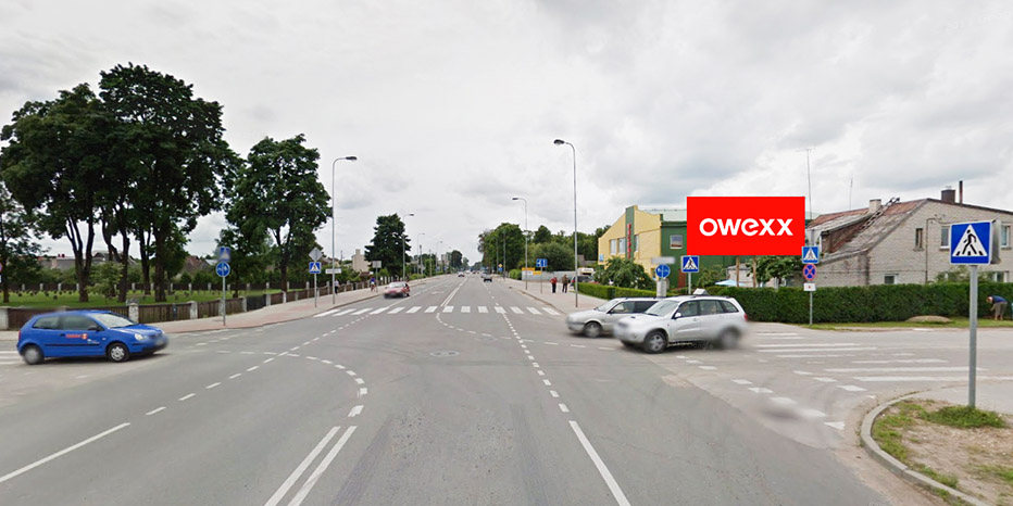 Dariaus ir Girėno g. ir Veterinarijos g. sankryža, nuo PC Maxima