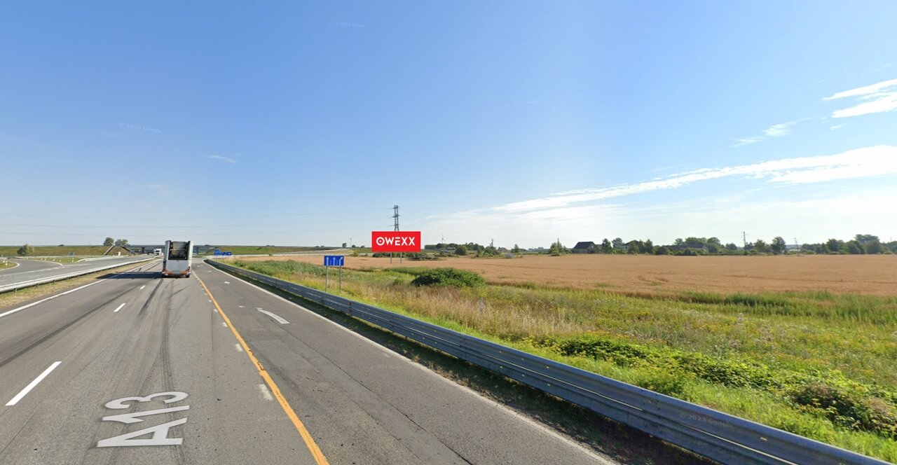 Klaipėda - Palanga, Palangos pl. sankirta, A13